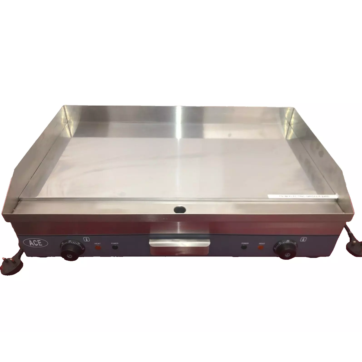 ACE 60cm Electric Chrome Griddle – Caterzone