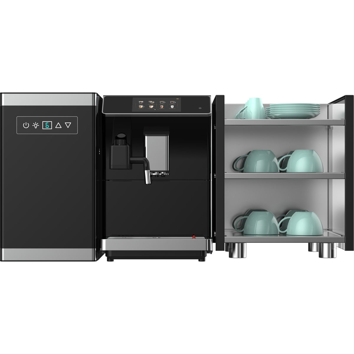 Commercial Automatic Coffee Machine Digital Display 19bar | Btb203 ...