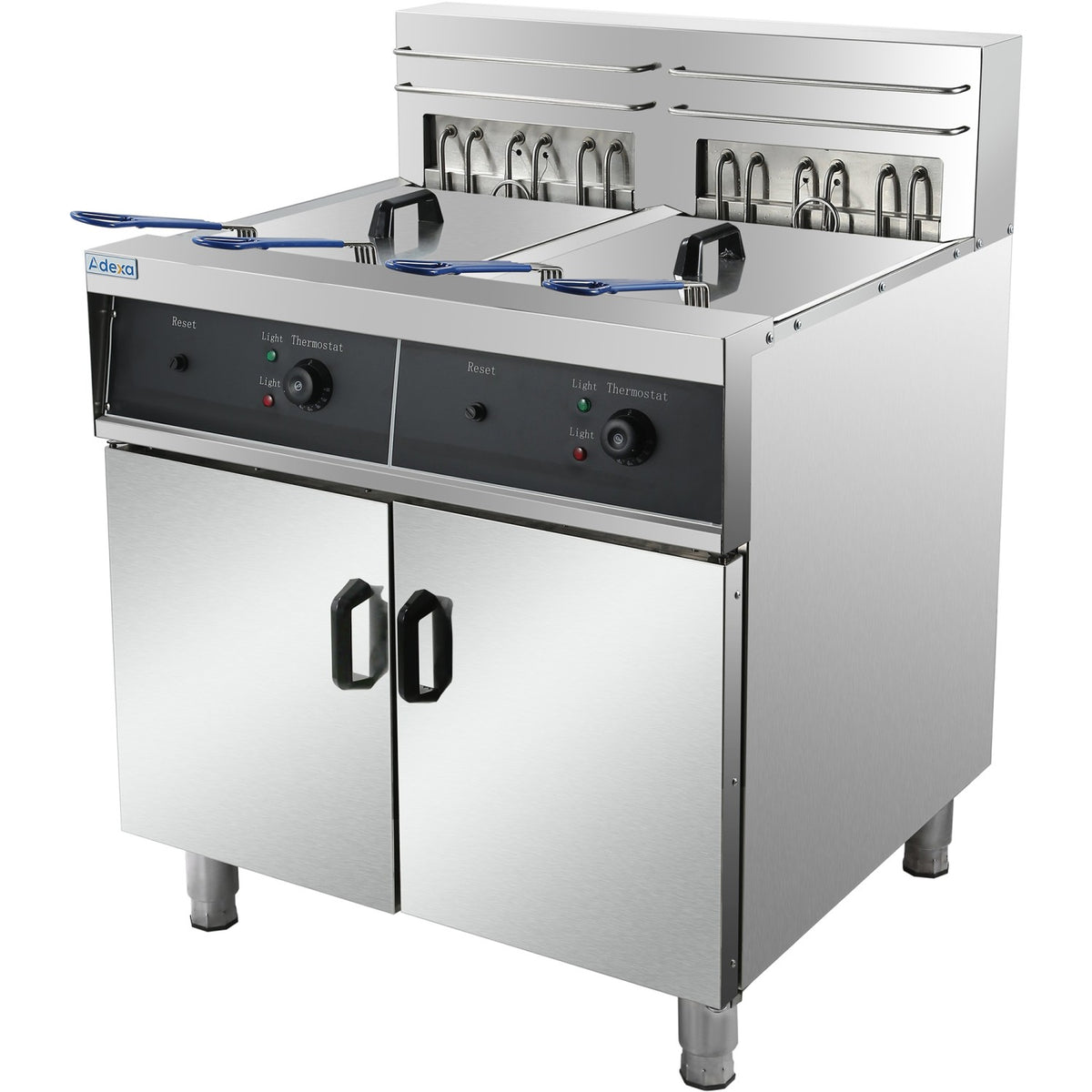 Commercial Fryer Double Electric 2x30 Litre 20k W Free Standing | Hef2 ...
