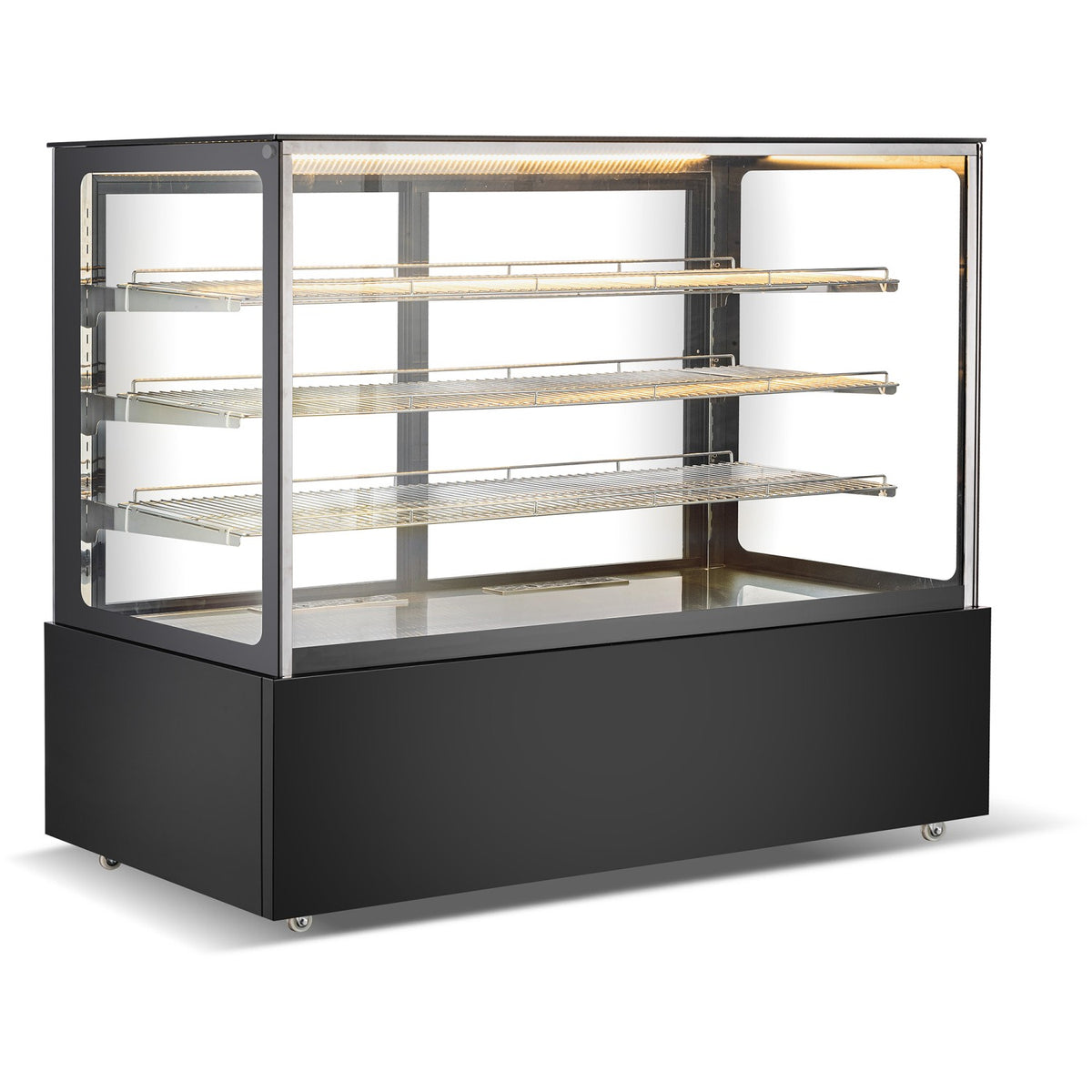 Commercial Heated Display Cabinet 925 Litres Black | Hw571 Black ...