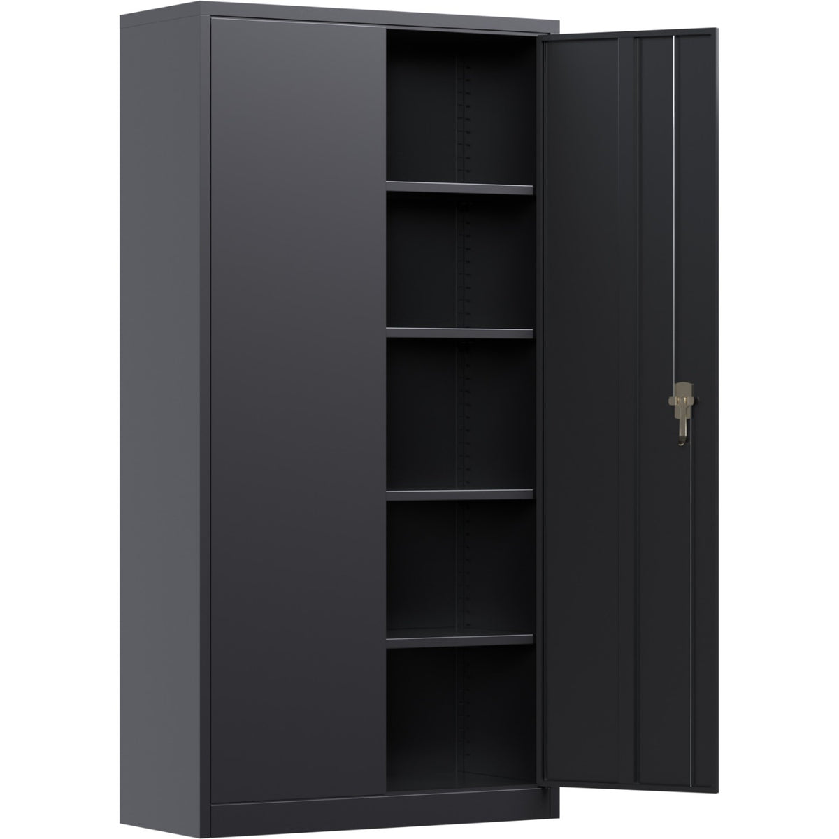 Professional Black Steel Cabinet 2 Doors 800x400x1800mm | Sart202 ...