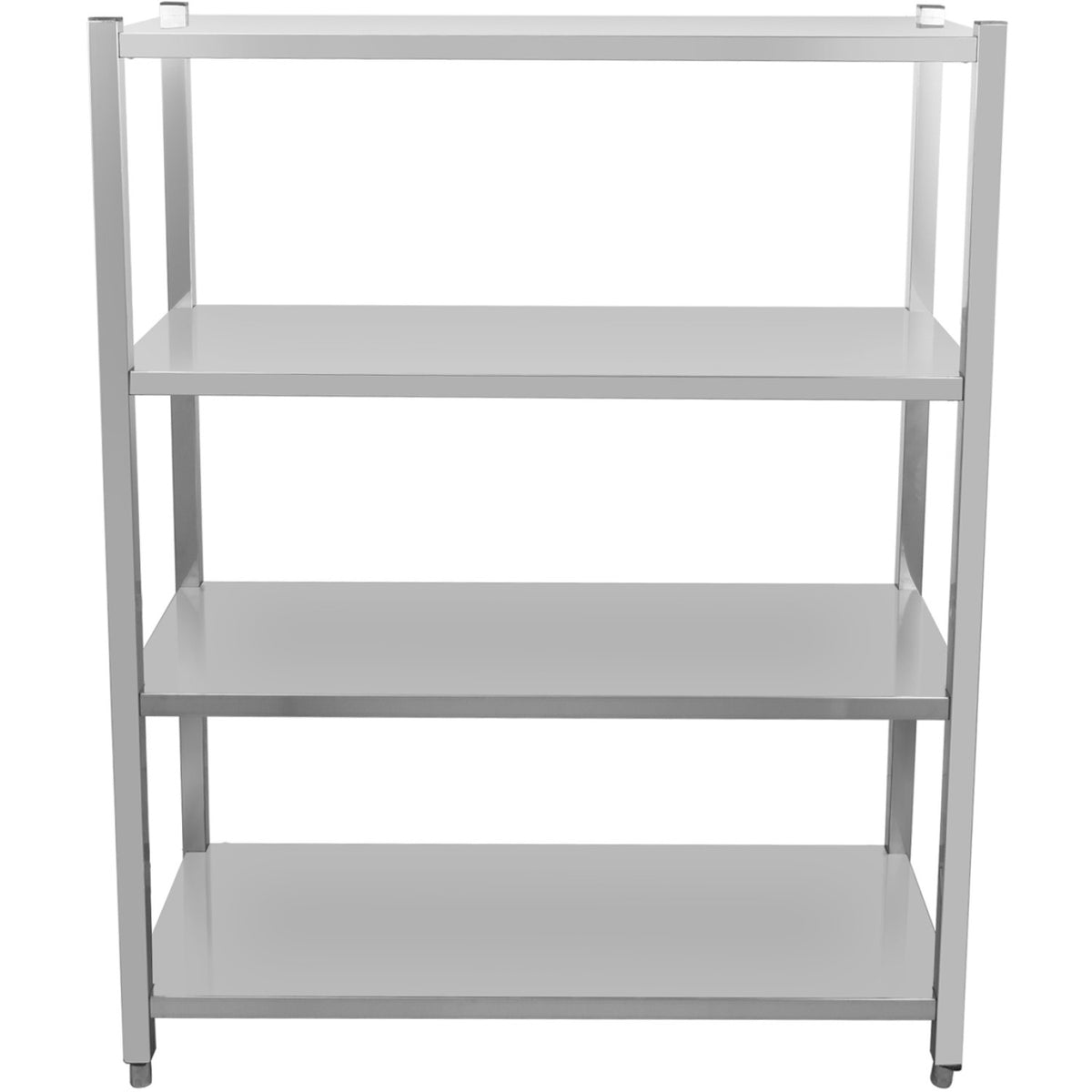 Commercial Shelving Unit 4 Tier Board Stainless Steel 1200x500x1500mm ...