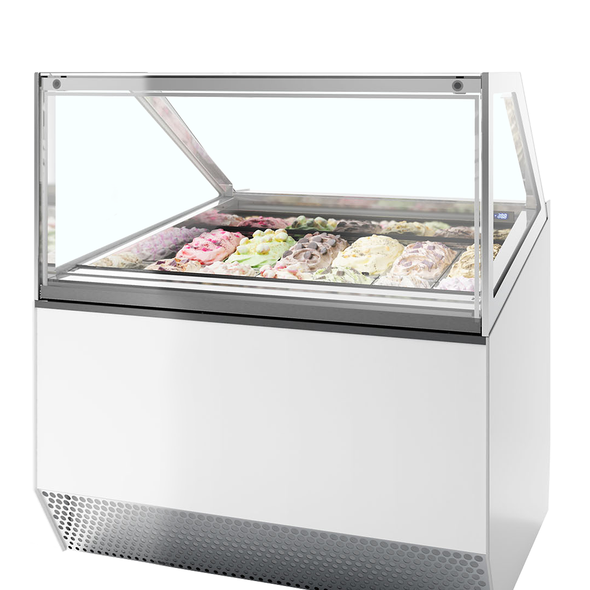 ISA - Ventilated Scoop Ice Cream Display - MILLENNIUM ST12 – Caterzone