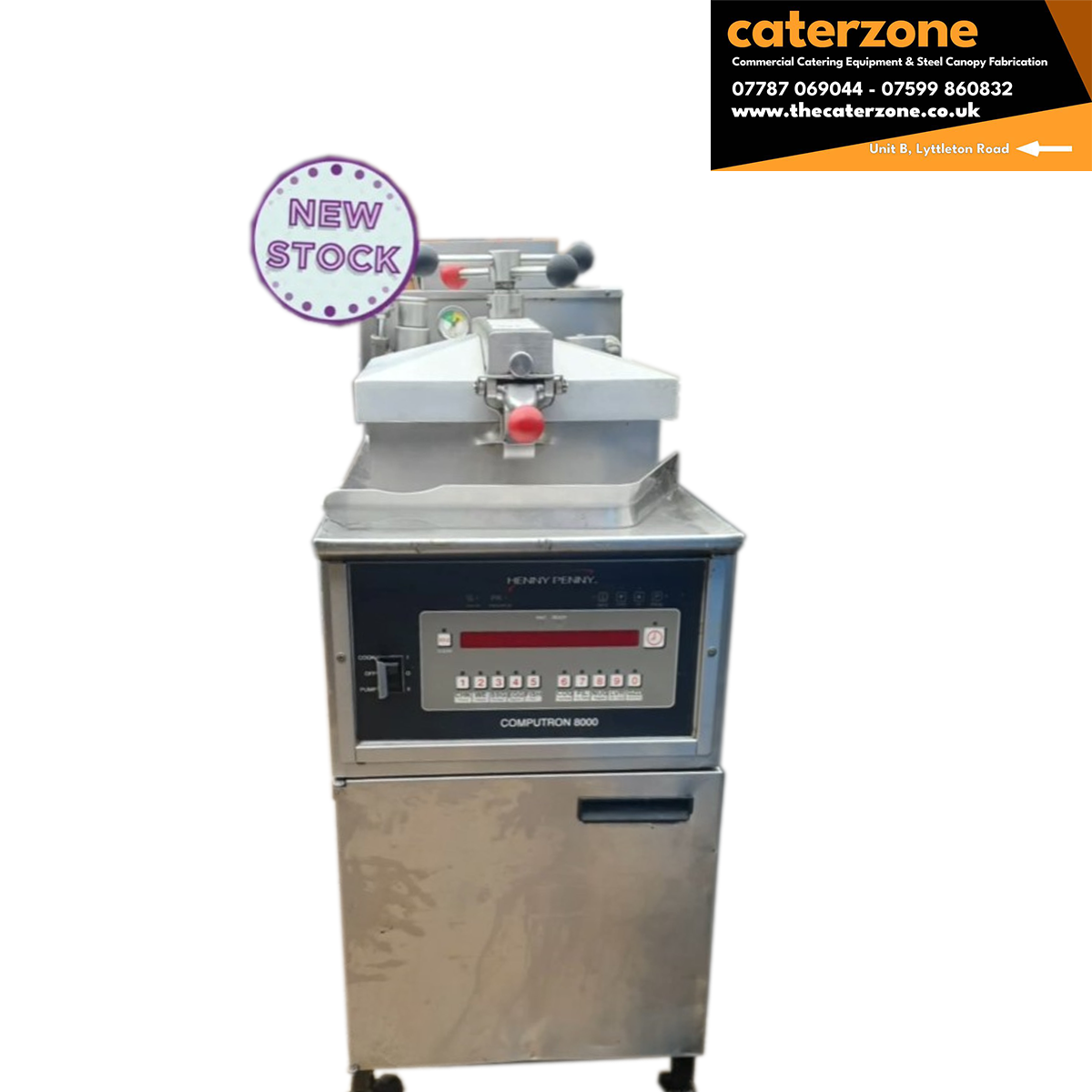 Henny Penny Gas Pressure Fryer with 8000 Computron - Refurbished ...