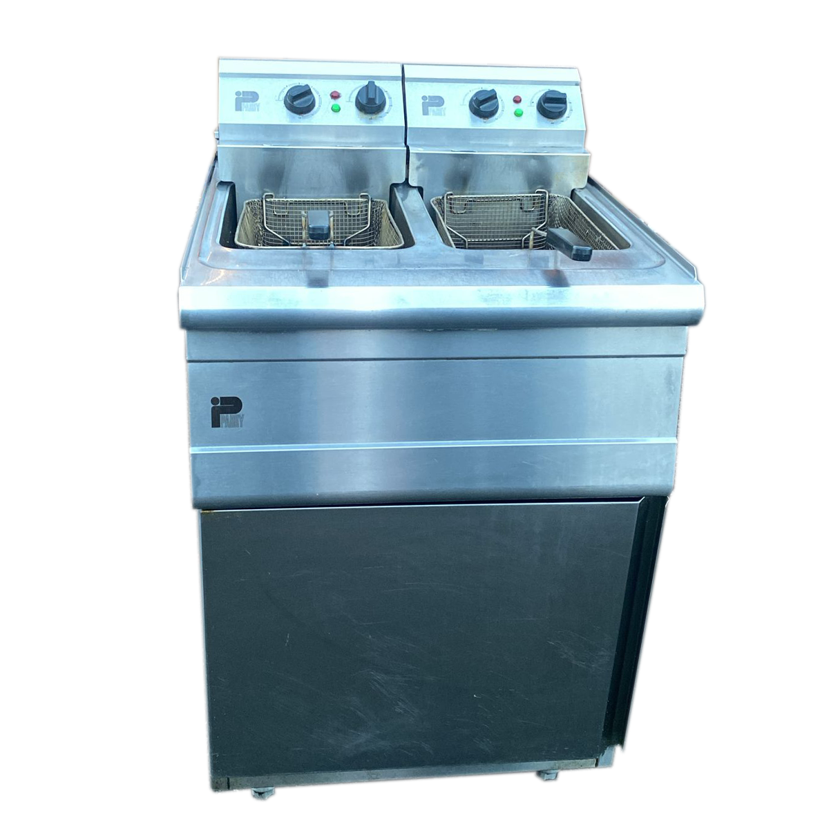 Parry Fryer 2 x 9 Ltr Twin Basket Electric Heavy Duty Commercial Fryer ...