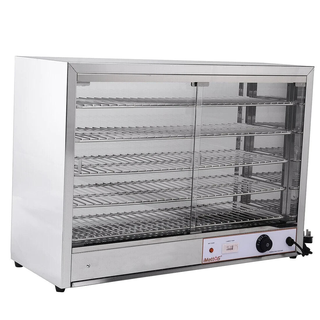 Pie Cabinet and Warmer with 5 Shelves Hot Cabinet Heated Display 86x36 ...
